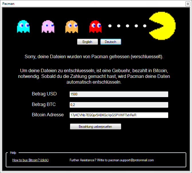 Pacman Ransomware | WatchGuard Technologies
